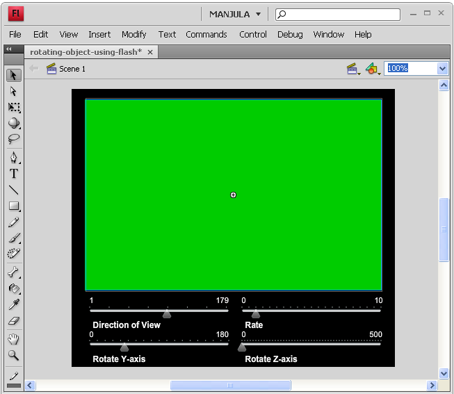 Rotating Object Using Flash Freelancingwebdesigning