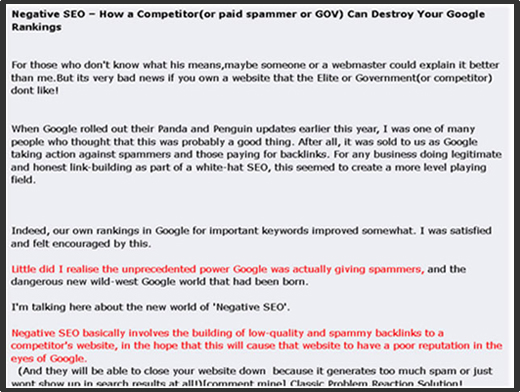 Competitor link attack| link injection| defending your brand when ...