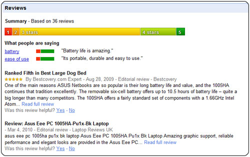 Enhanced Shopping Features In Google Product Search | Google Product Search
